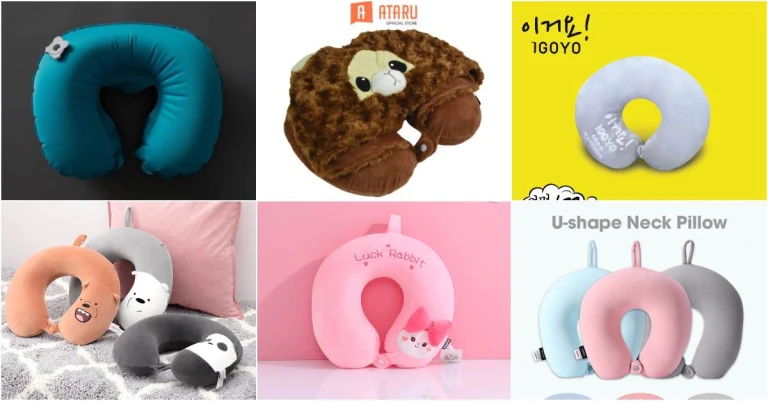 Bantal Leher Lucu Dan Nyaman Untuk Menemani Perjalanan Kamu